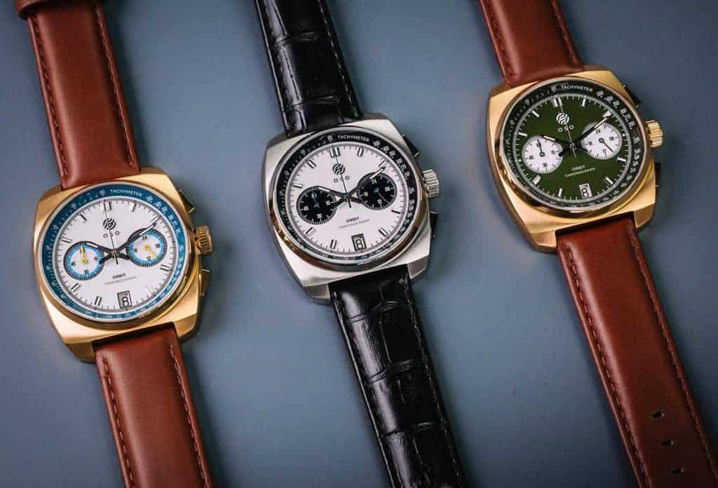 Orbit Abyss with Gold Case - OSO Watch Co